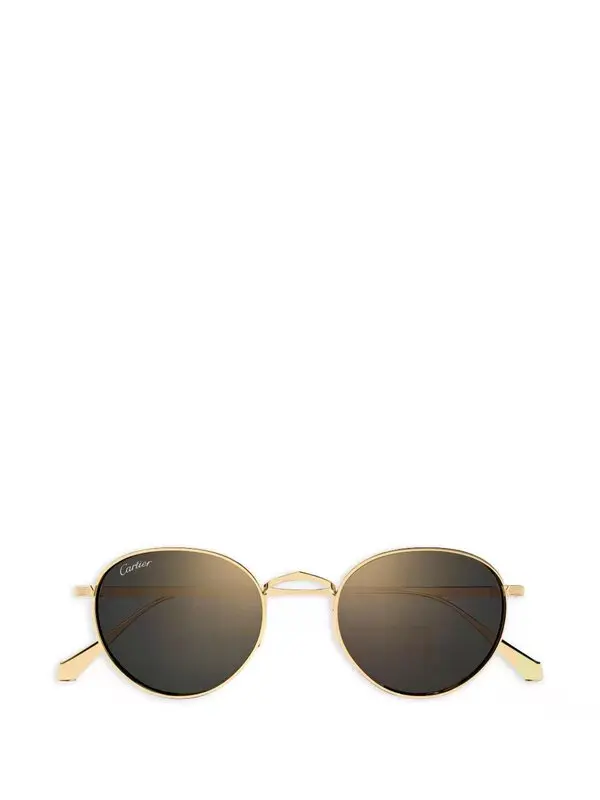 CARTIER Round Sunglasses - Gold