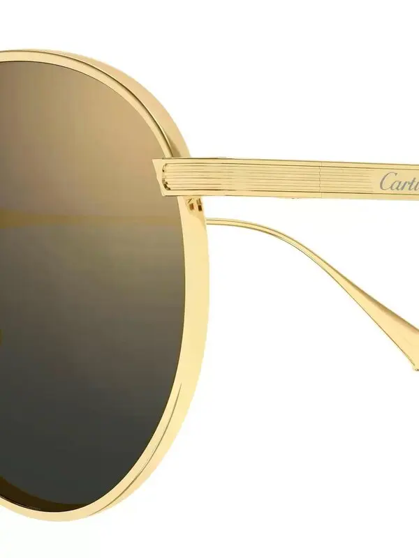 Cartier Signature C Round Sunglasses