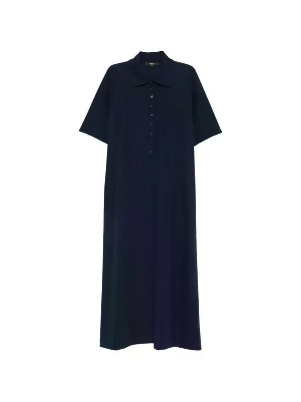 Seventy Buttoned Maxi Shirt Dress