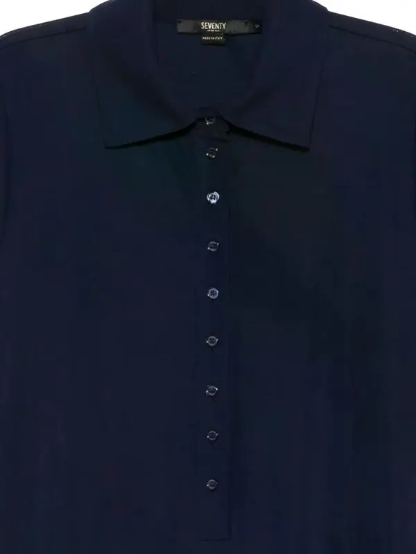 Seventy Buttoned Maxi Shirt Dress