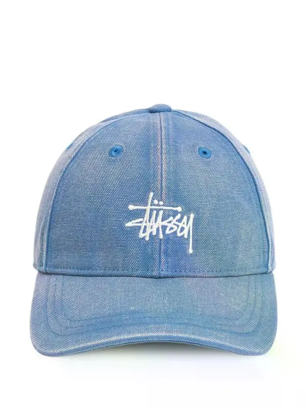 StÜssy Logo Baseball Cap - Blue