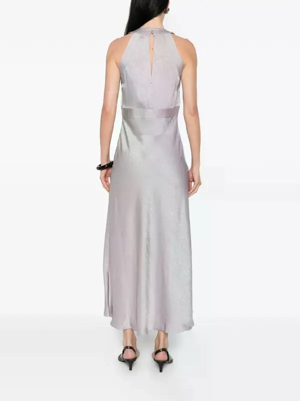 BOSS Halterneck Midi Dress