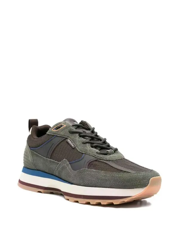 Paul Smith Lace-up Panelled Sneakers - Brown