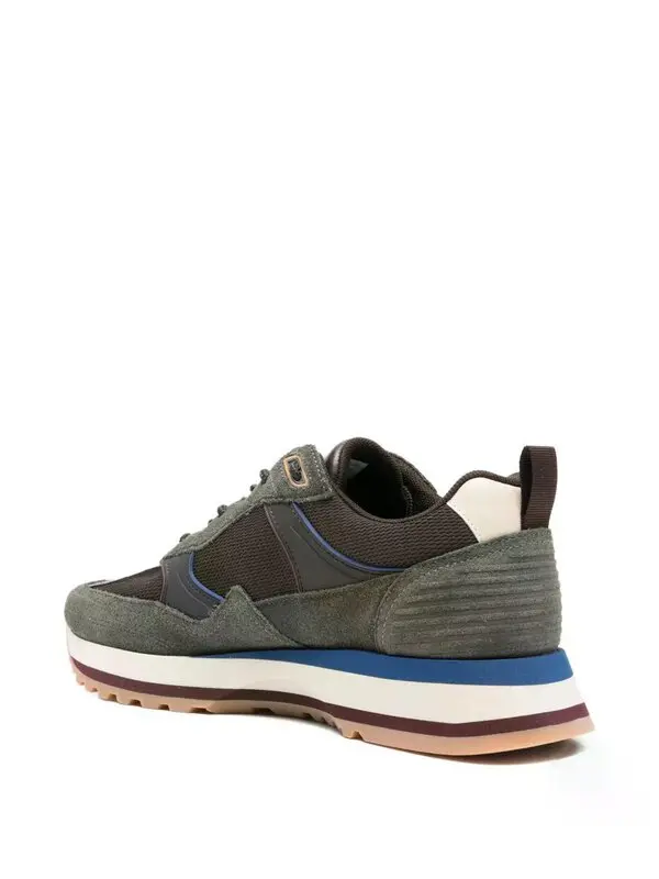 Paul Smith Lace-up Panelled Sneakers - Brown