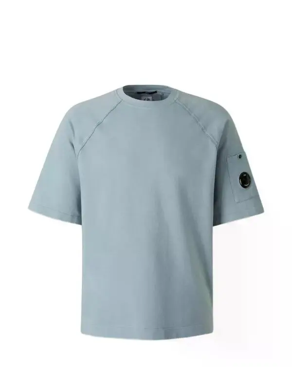C.P. COMPANY Lens-embellished T-shirt - Blue