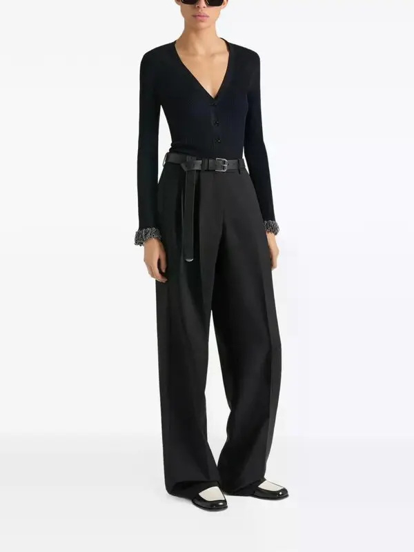 Givenchy Pleated Trousers - Black