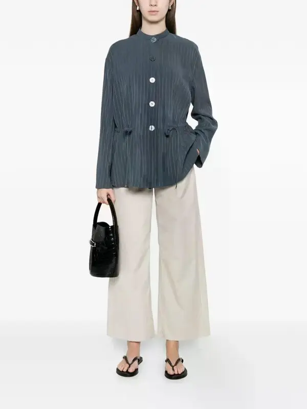 Max Mara Drawstring Trousers - Grey
