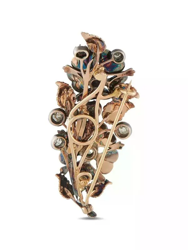 LB EXCLUSIVE Diamond And Pearl Brooch