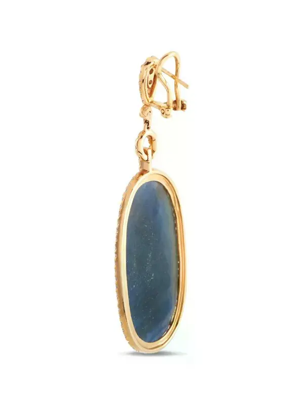 LB EXCLUSIVE Diamond And Sapphire Clip-on Earrings