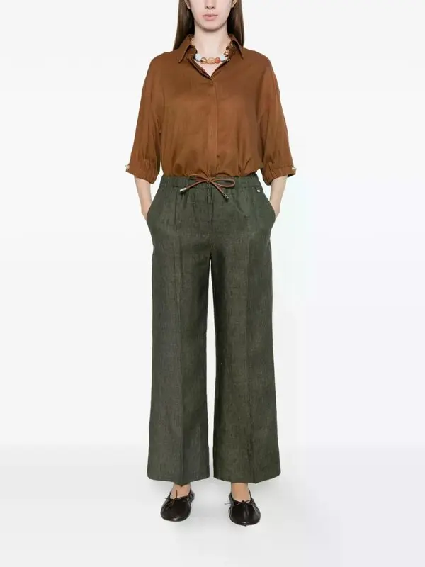 Herno Drawstring Trousers - Green