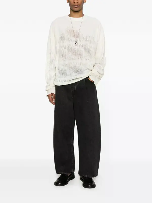 Isabel Benenato Crew Neck Sweater