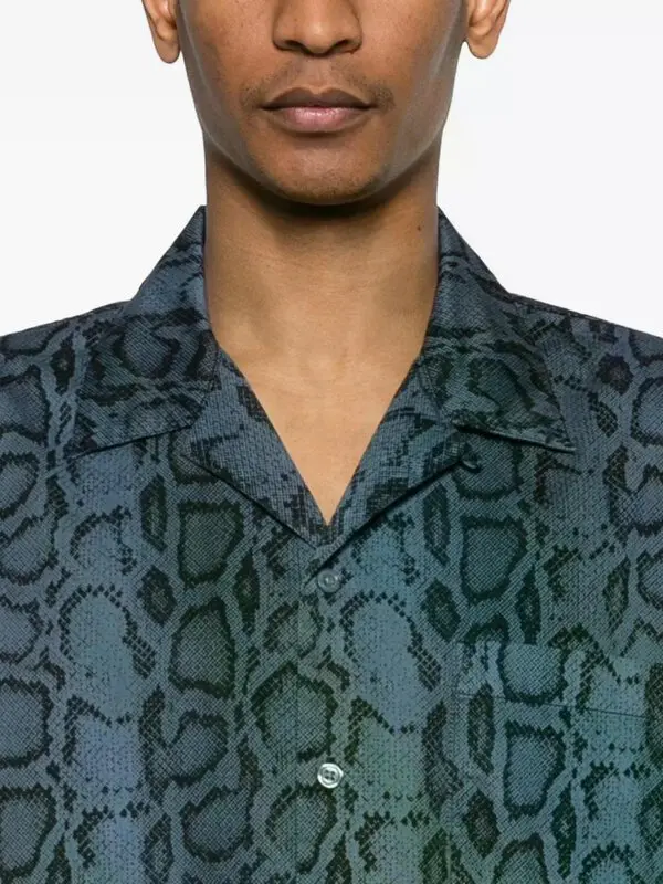 Carhartt Work In Progress Patterned Shirt - Blue