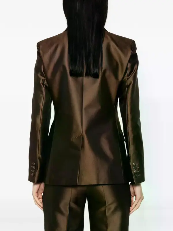 Max Mara Double-breasted Blazer - Brown