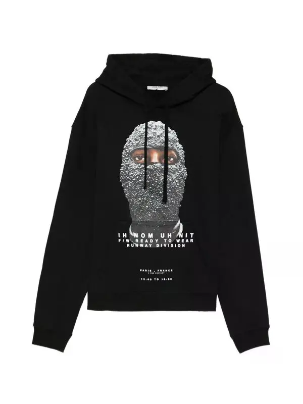 IH NOM UH NIT Printed Hoodie - Black
