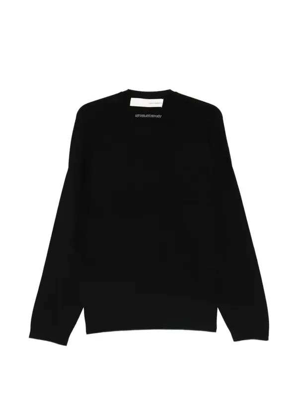Isabel Benenato Lucca Crew-neck Sweatshirt