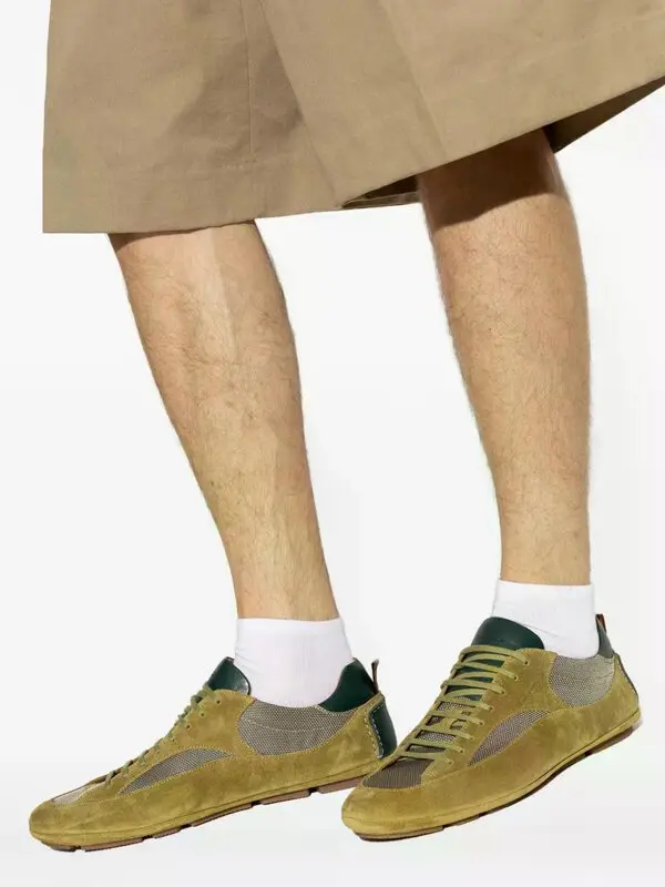 Paul Smith Marini Mesh-panel Sneakers - Green