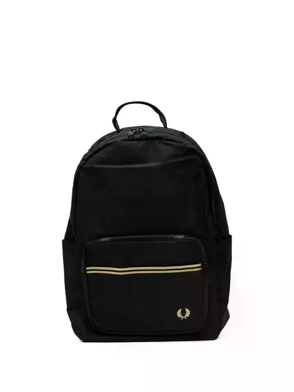 Fred Perry Tipped Tape Backpack - Black