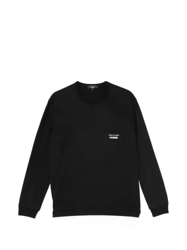 Comme Des Garçons Chest-pocket Long-sleeve T-shirt