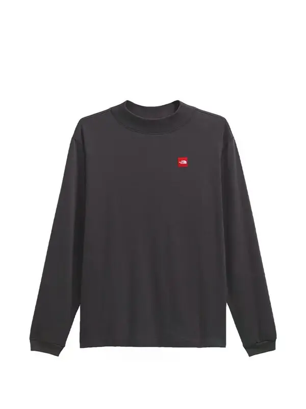 The North Face Long Sleeve High Neck T-shirt With Logo Patch