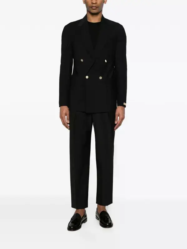 BRIGLIA 1949 Double-breasted Suit - Black