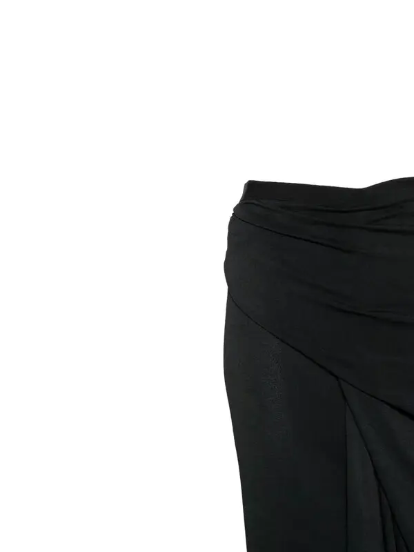 Rick Owens Draped Asymmetric Skirt