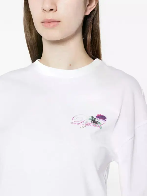 DIESEL® Floral Print T-shirt