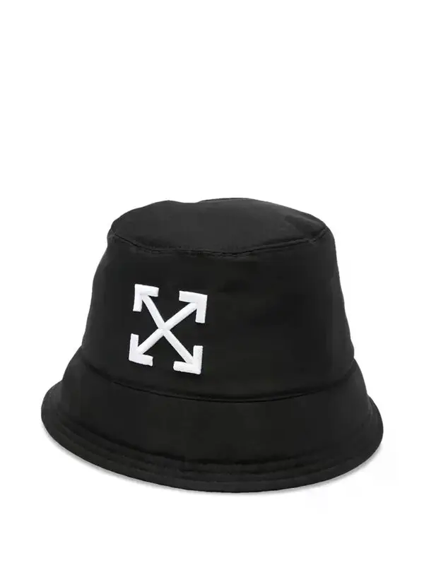 Off-White Arrow Bucket Hat - Black