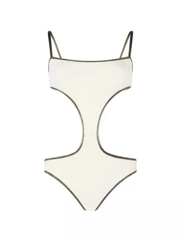 Roberto Cavalli Cut-out One-piece Swimsuit - Neutrals