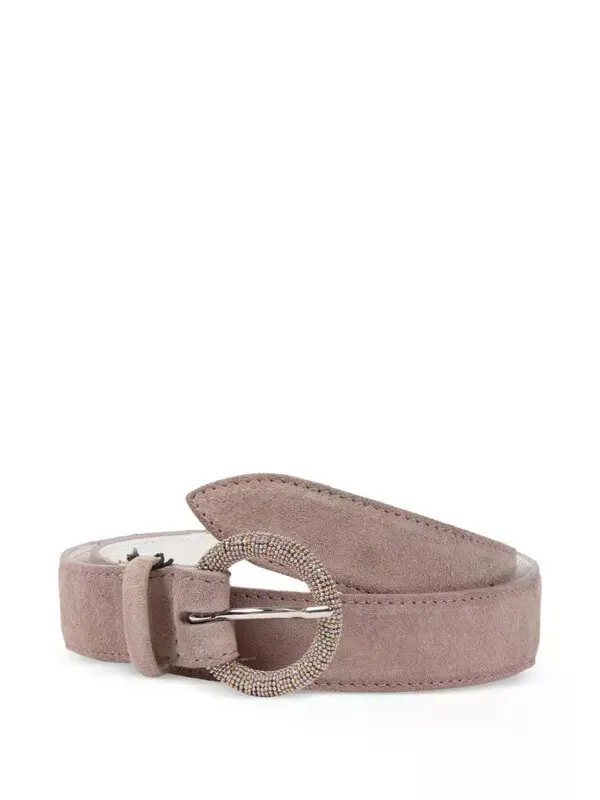 ORTIGNI Leather Belt - Neutrals