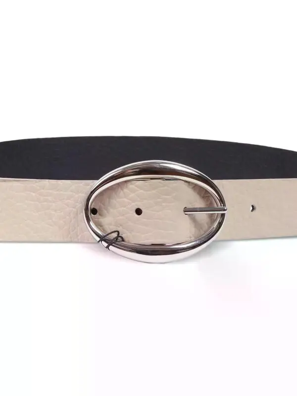 Orciani Leather Belt - Neutrals