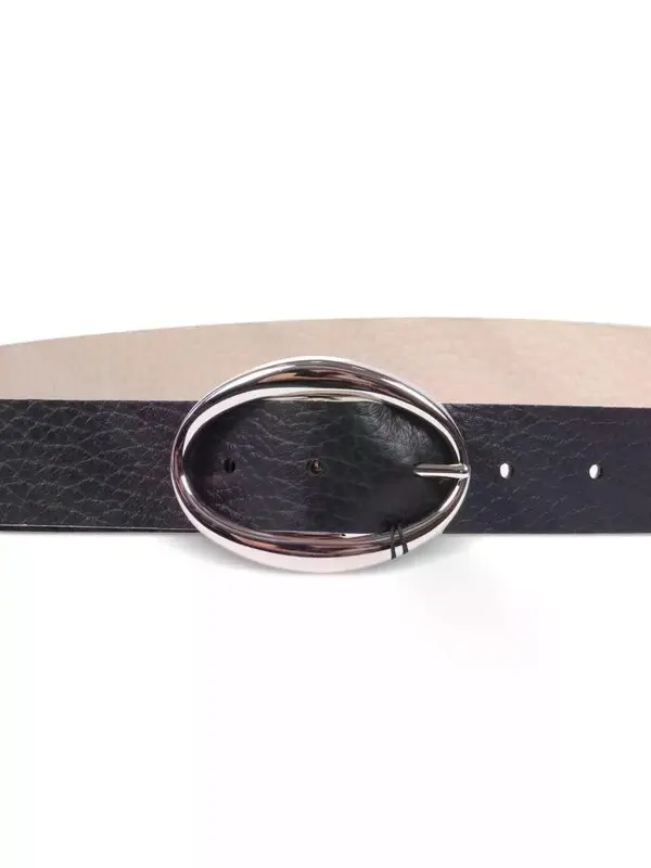 Orciani Leather Belt - Neutrals