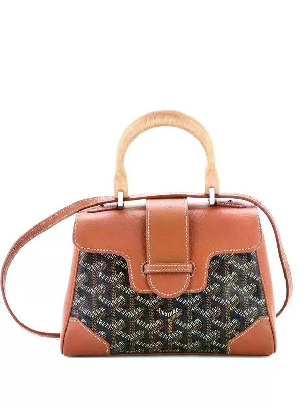 Goyard Saigon Mini Top Handle Bag - Black