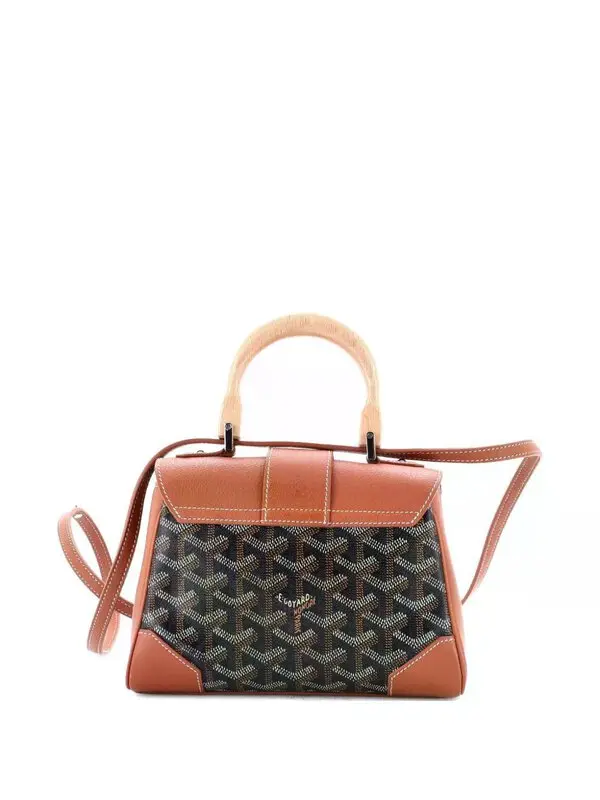 Goyard Saigon Mini Top Handle Bag - Black