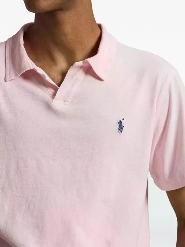 Polo Ralph Lauren Logo-embroidered T-shirt - Pink