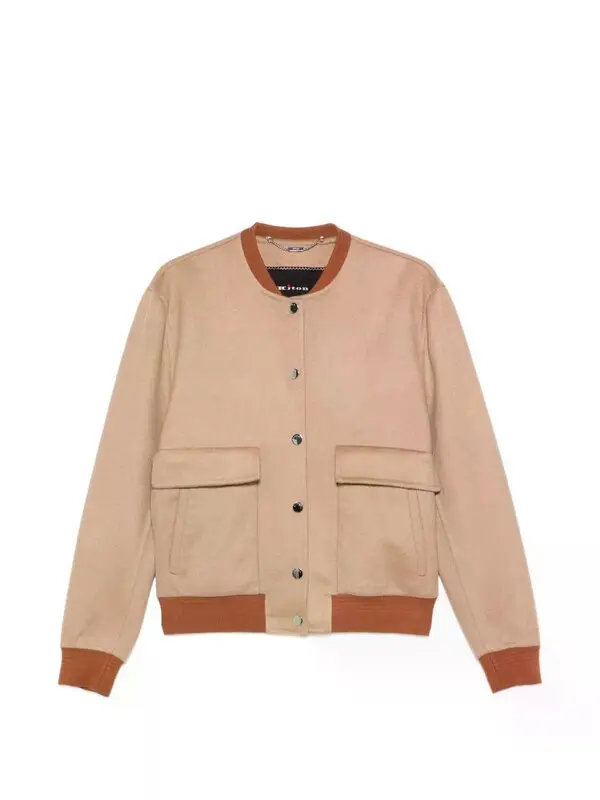 Kiton Patch Pocket Bomber Jacket