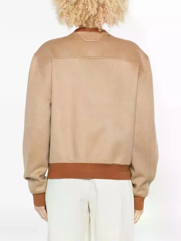 Kiton Patch Pocket Bomber Jacket