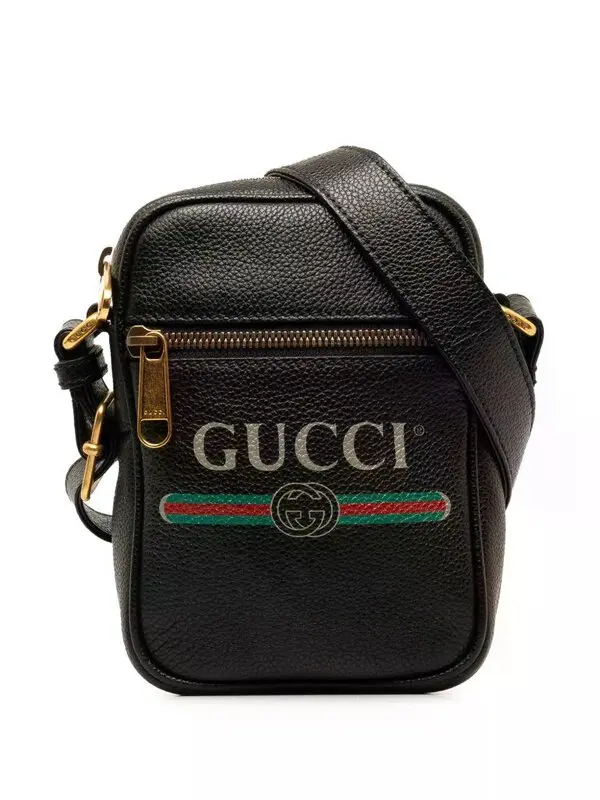 Gucci 2000-2015 Logo Crossbody Bag