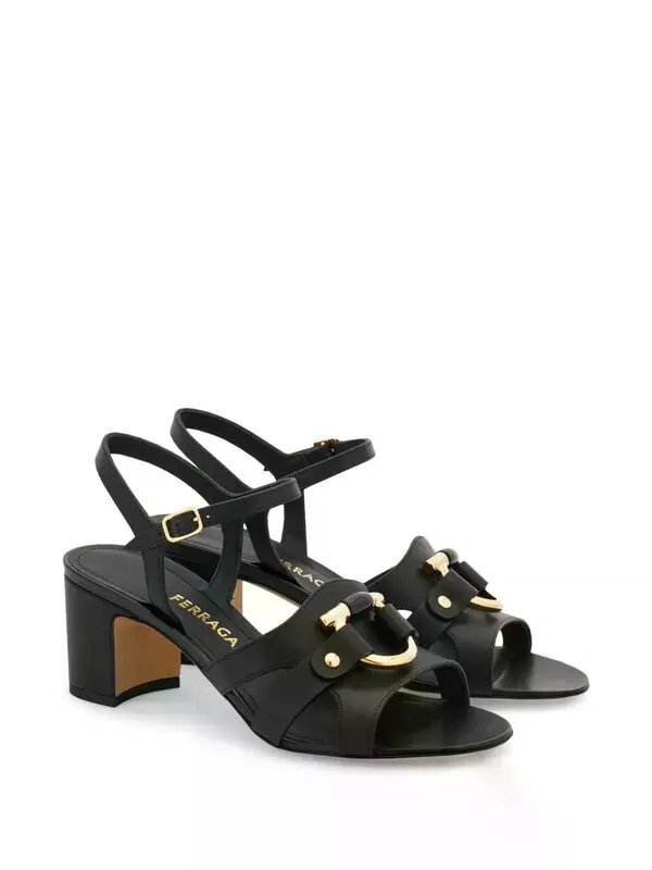 FERRAGAMO Gancini Ornament Sandals