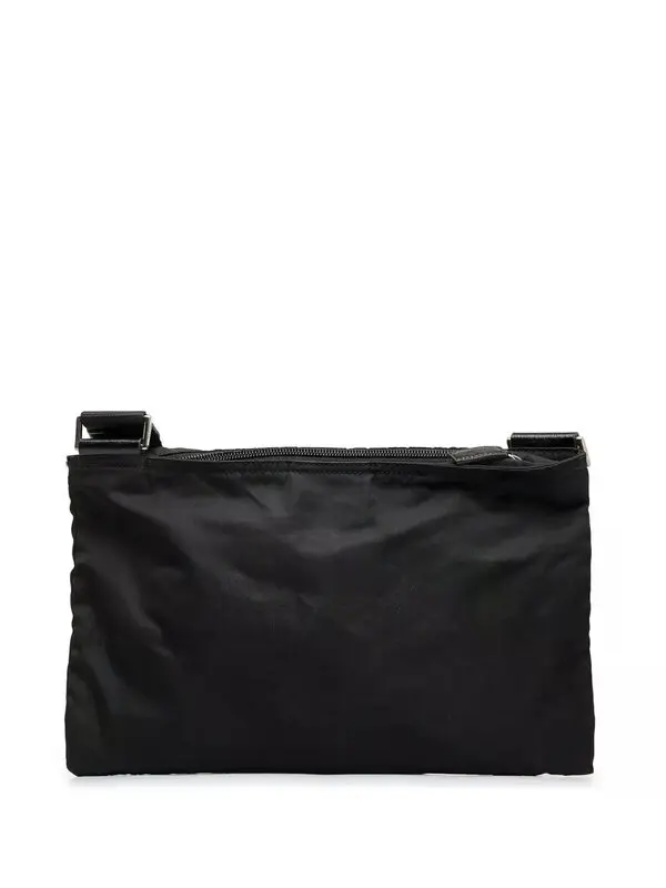 Prada Triangle Logo Crossbody Bag