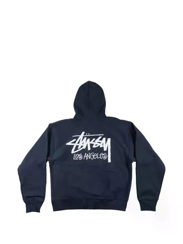 StÜssy Zipped Hoodie - Blue