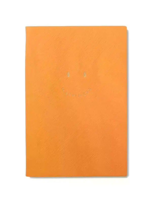 Smythson Happiness Chelsea Notebook - Orange
