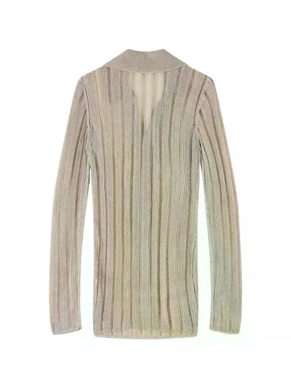 Patrizia Pepe Long-sleeved Knitted Top