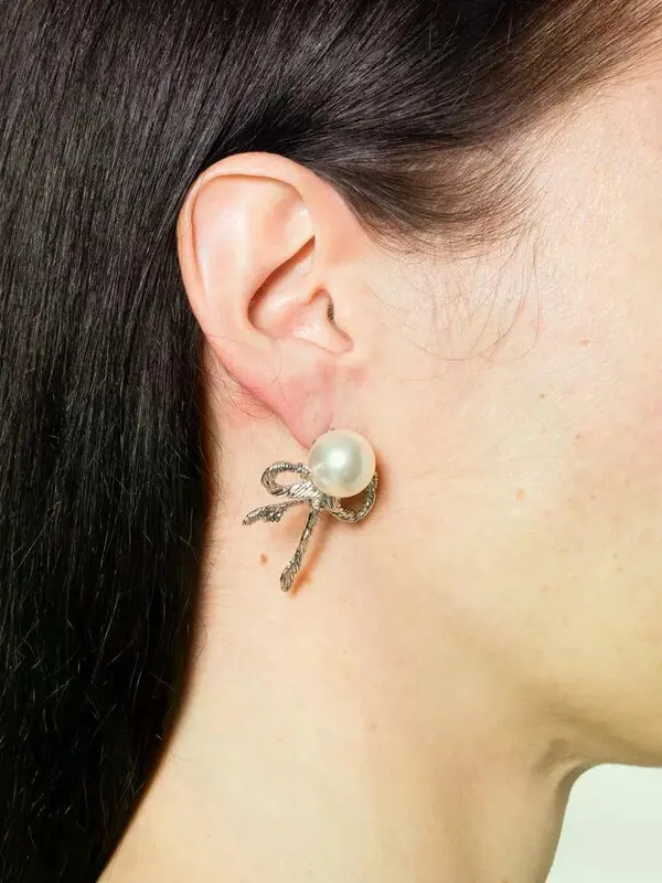 YVMIN Twisted Rope Bow Stud Earrings
