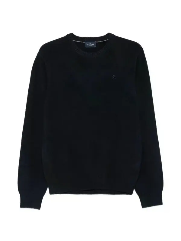 HACKETT LONDON Round-neck Sweater - Blue