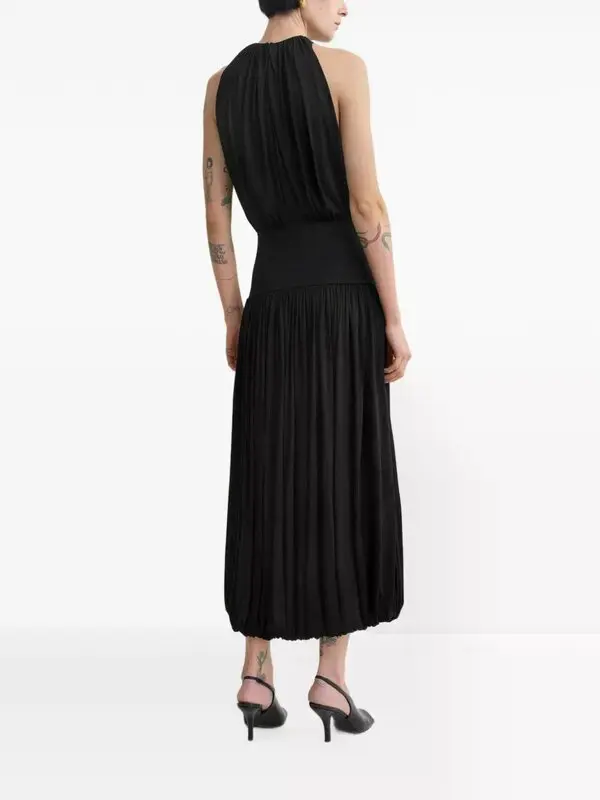 TOTEME Gathered Dress - Black