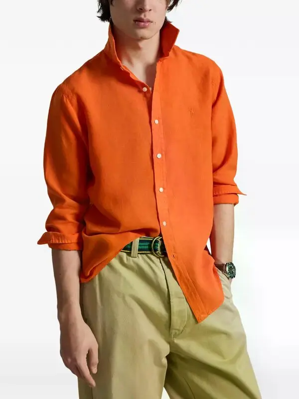 Polo Ralph Lauren Linen Shirt - Orange