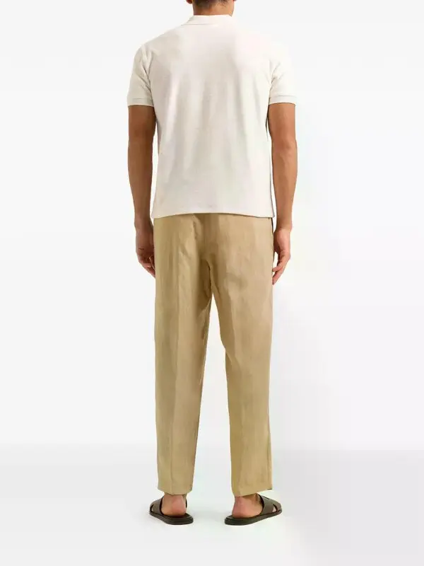 Orlebar Brown Bruno Towelling Short-sleeve Polo Shirt - Neutrals