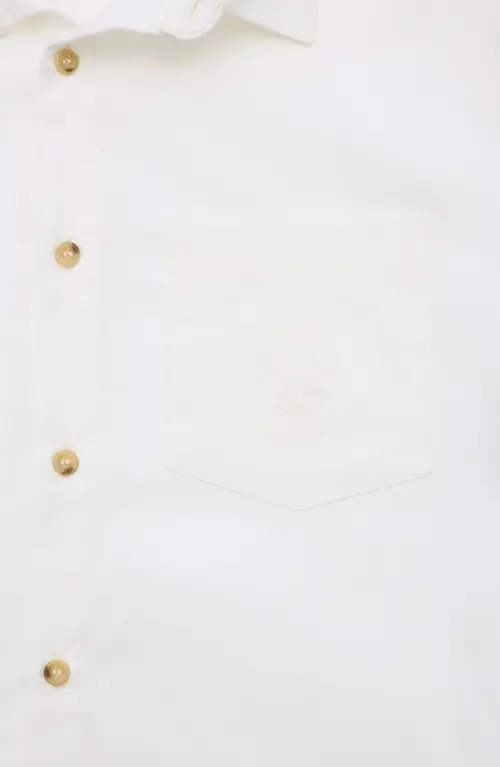 CALIFORNIA INCLINE Oversized Button-down Shirt - Salt