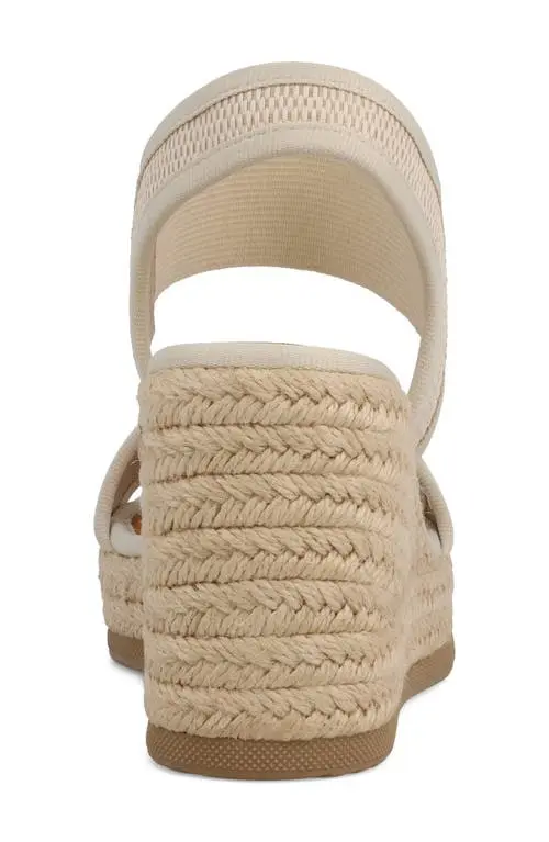 Mia Berniece Platform Wedge Sandal - Bone