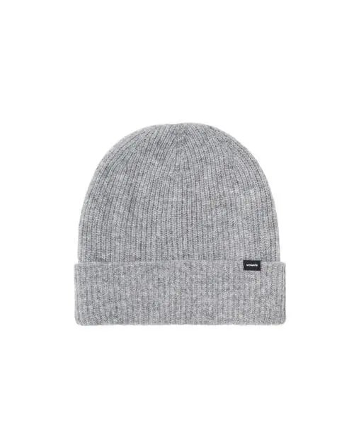 VOWELS Cotton Cashmere Beanie - Grey